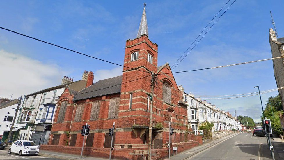 Derelict Loftus church to become artists' centre - BBC News