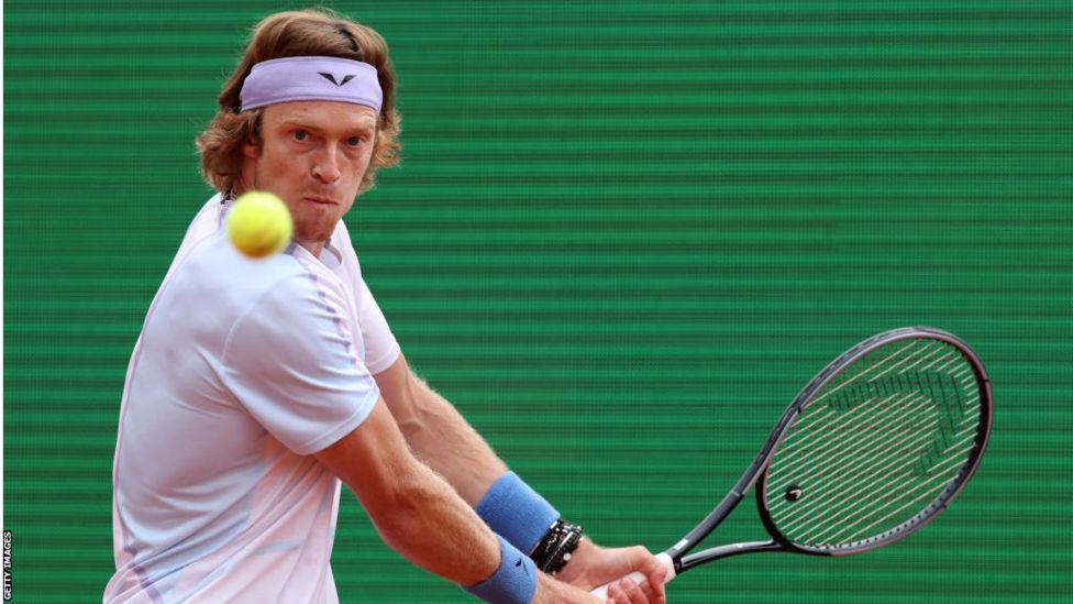 Monte Carlo Masters: Andrey Rublev to face Holger Rune in final - BBC Sport