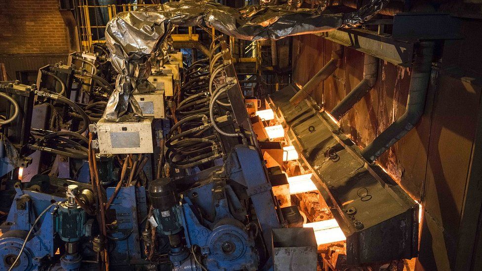 Rotherham steel plant's mothballed equipment reinstated - BBC News