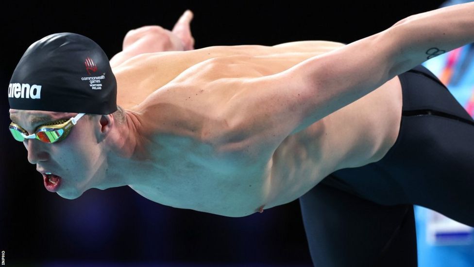Daniel Wiffen: Swimmer smashes 1500m Irish record to claim freestyle ...