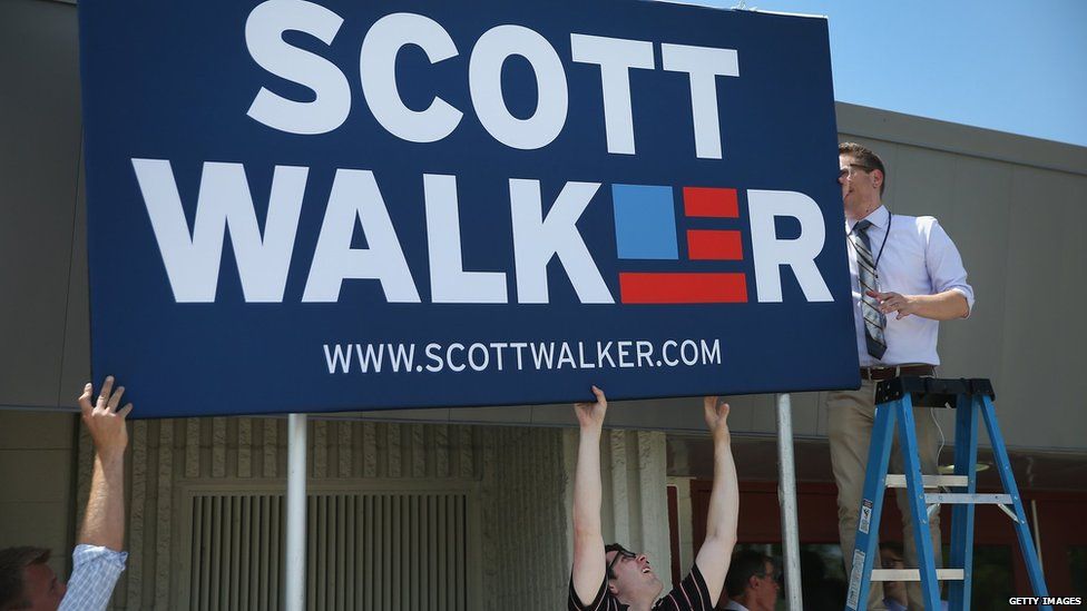 Scott Walker: A Republican candidate made by liberal activists? - BBC News
