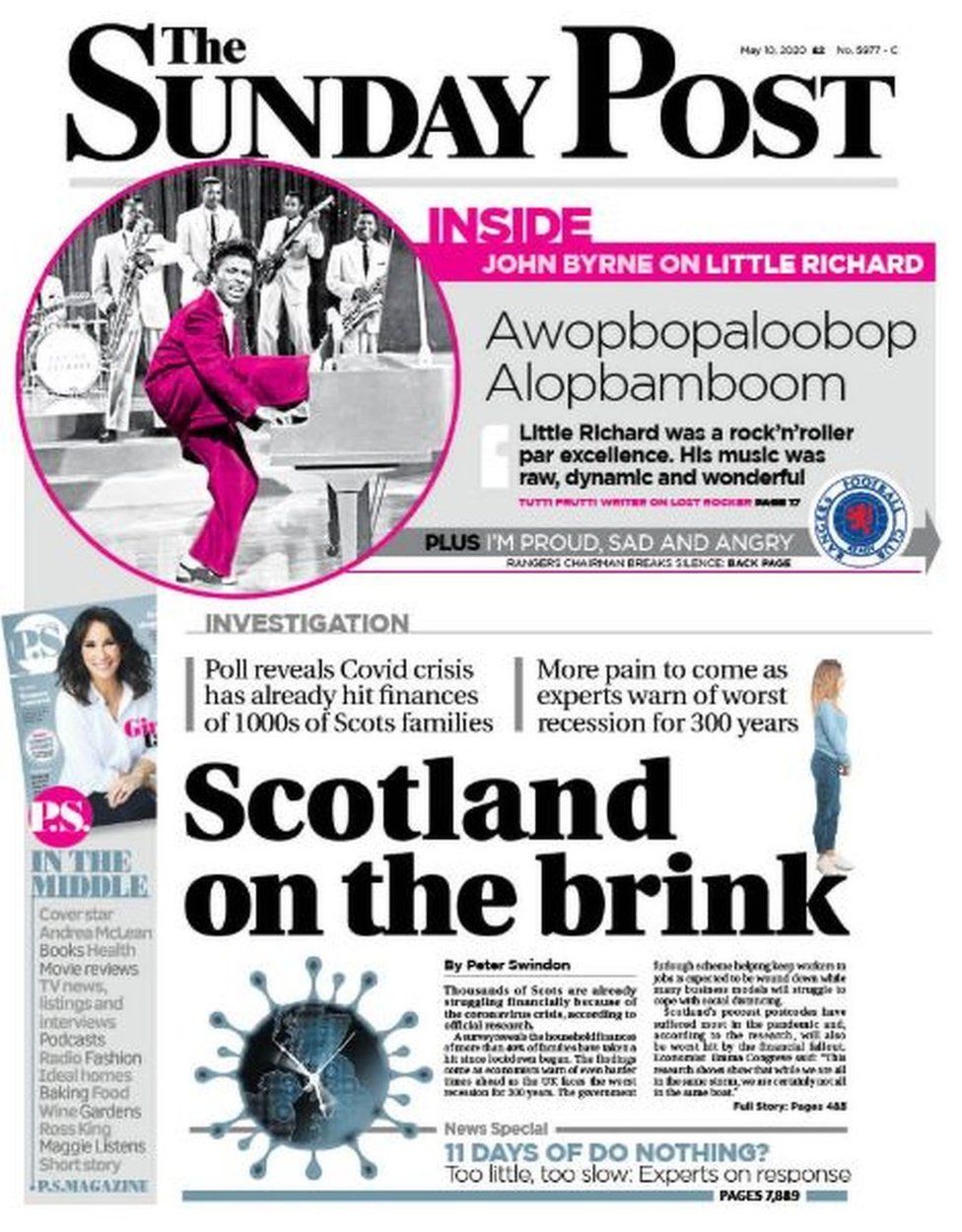 Scotland's papers: 'Long way to go' in fight against Covid-19 - BBC News
