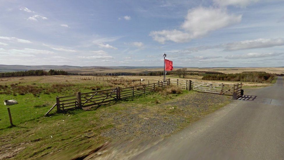 Otterburn military camp sees 119 accidents in a year - BBC News