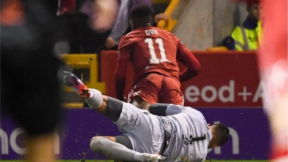 Aberdeen 1-0 Dundee United: Dons edge out United to go third - BBC Sport