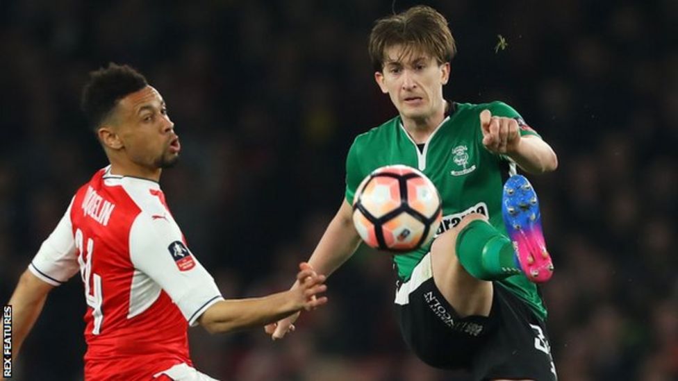 Alex Woodyard: Lincoln City midfielder signs contract extension - BBC Sport