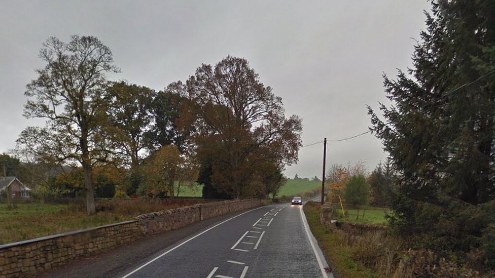 Tributes paid to A698 crash victim - BBC News