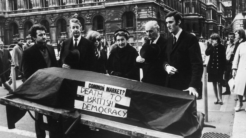 Mavericks to mainstream: The long campaign for Brexit - BBC News