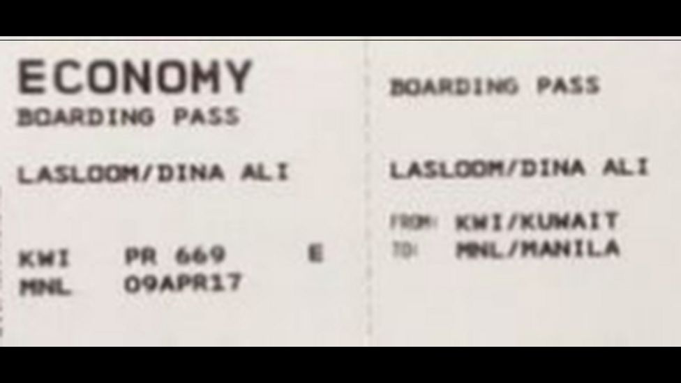 Flying without a man: The mysterious case of Dina Ali - BBC News