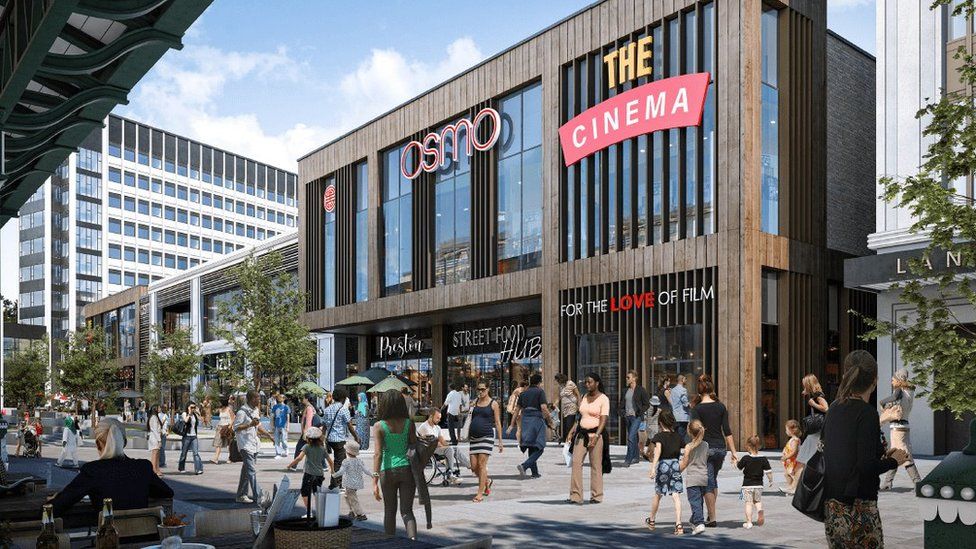 Preston City Council's plans for listed courthouse revealed - BBC News