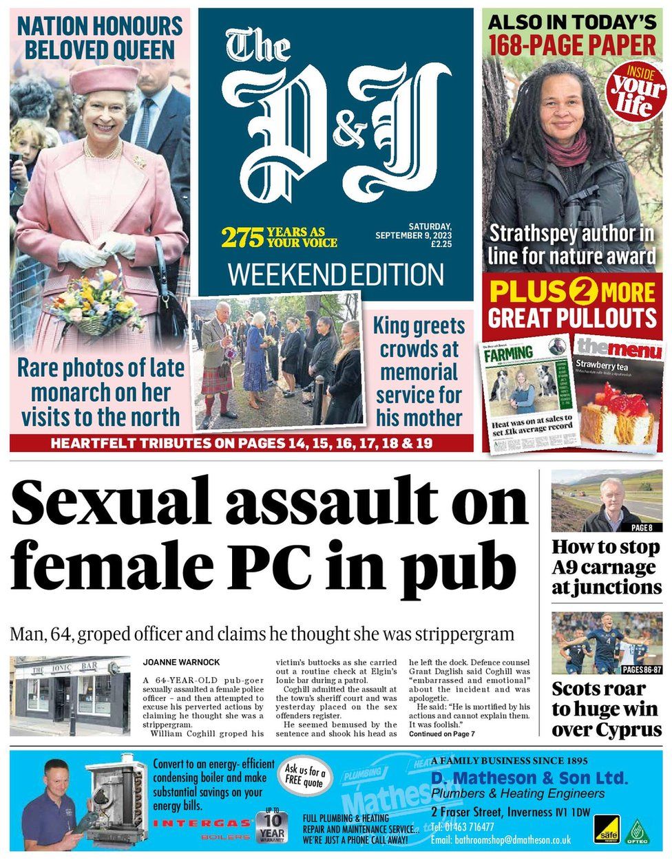 Scotland's papers: Network Rail crash fine and fan bus plan scrapped ...