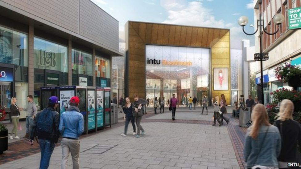 Nottingham's Broadmarsh centre revamp plans approved - BBC News