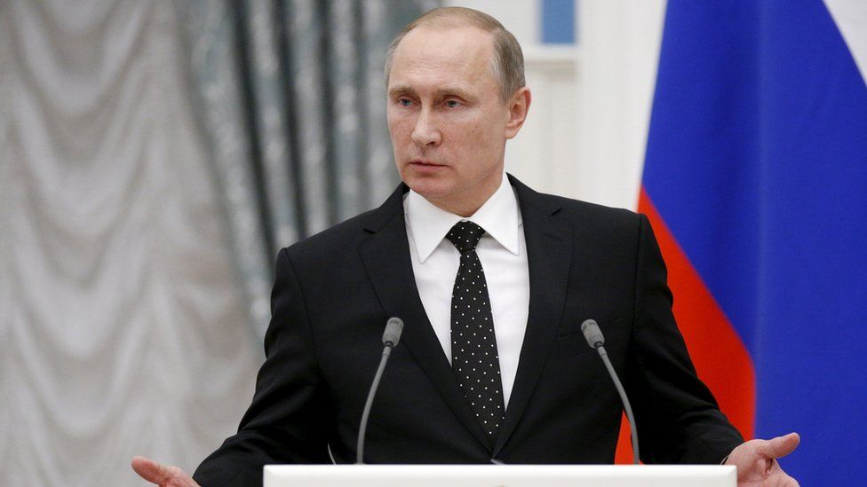 Vladimir Putin: Russia's president in power for 20 years - BBC Newsround
