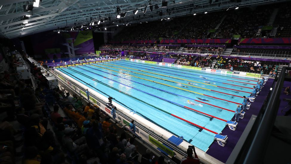 Sandwell's Commonwealth Games swimming pool opens to public - BBC News