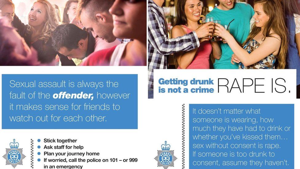 Sussex Police consult on new rape posters - BBC News