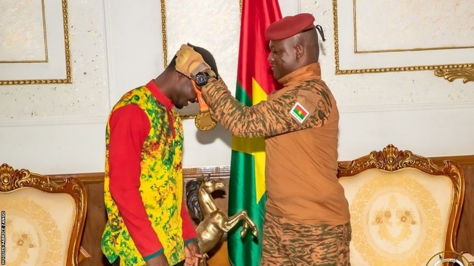 Hugues Fabrice Zango wants to be 'a symbol of hope' for Burkina Faso ...