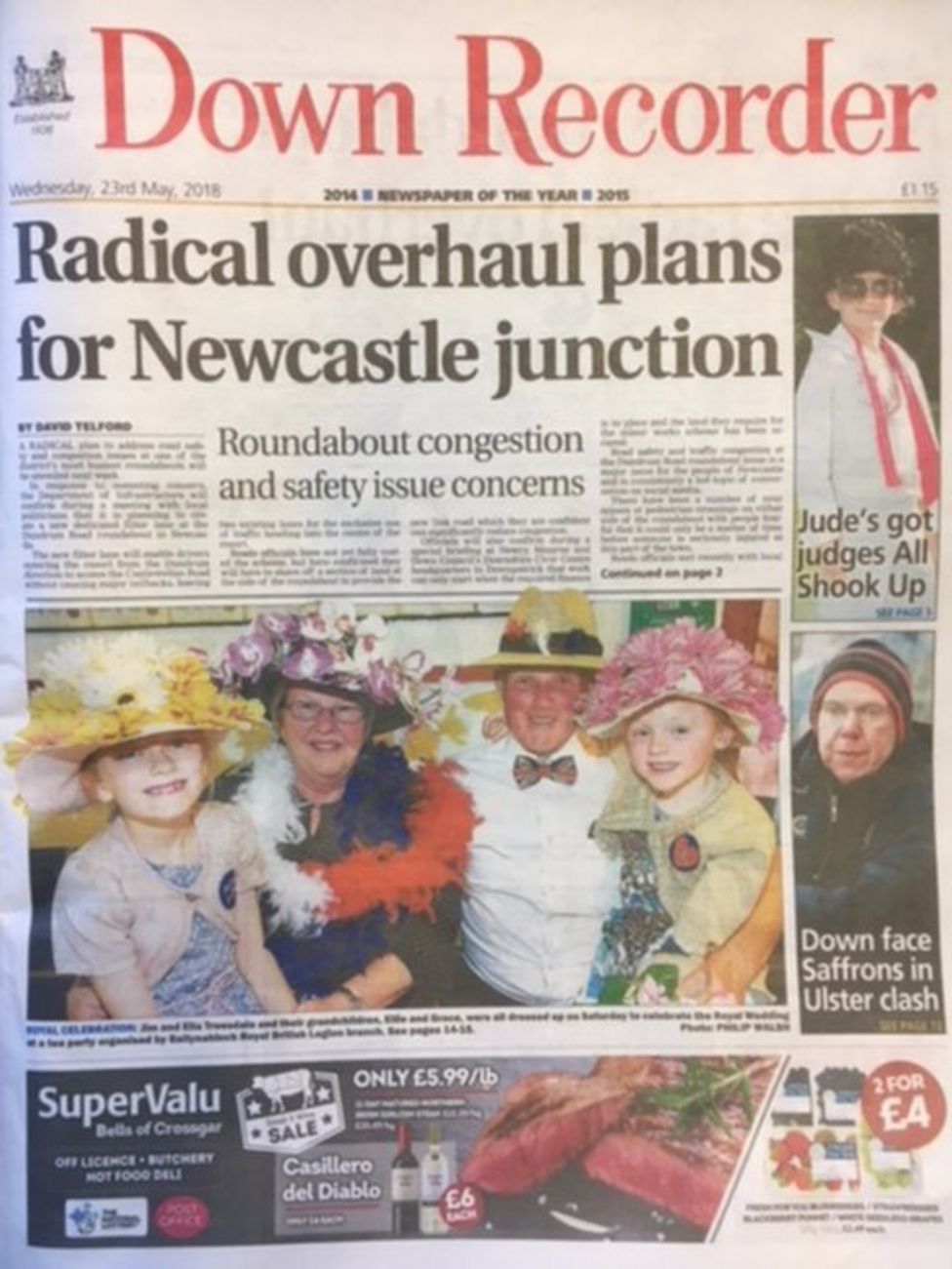 Weekly papers: Town twinning, stolen parrot and Elvis in Downpatrick ...