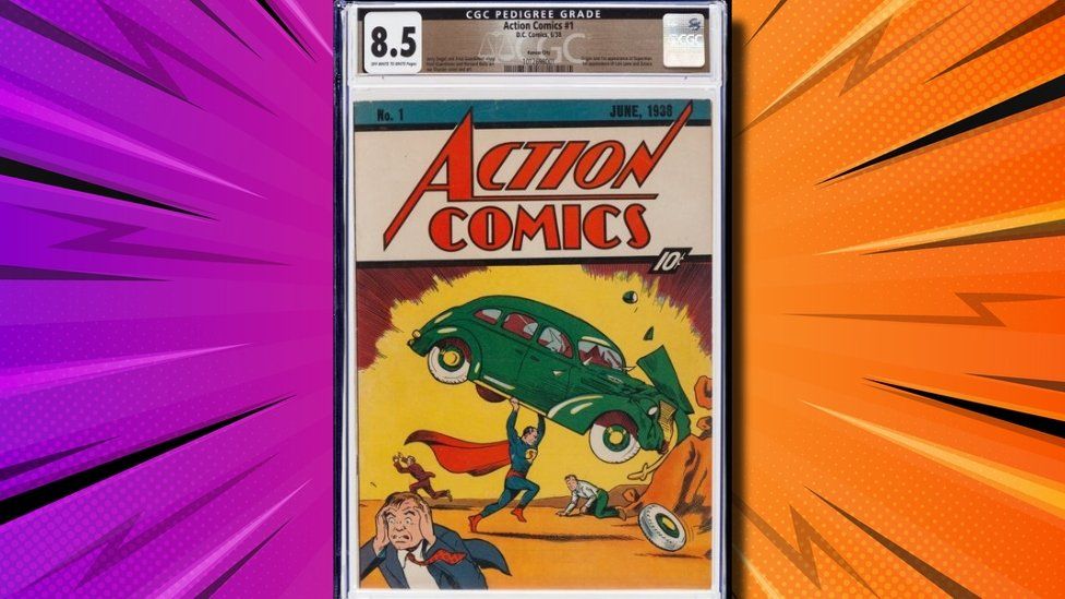 Superman: World’s most expensive comic book sells for $6 million - BBC ...