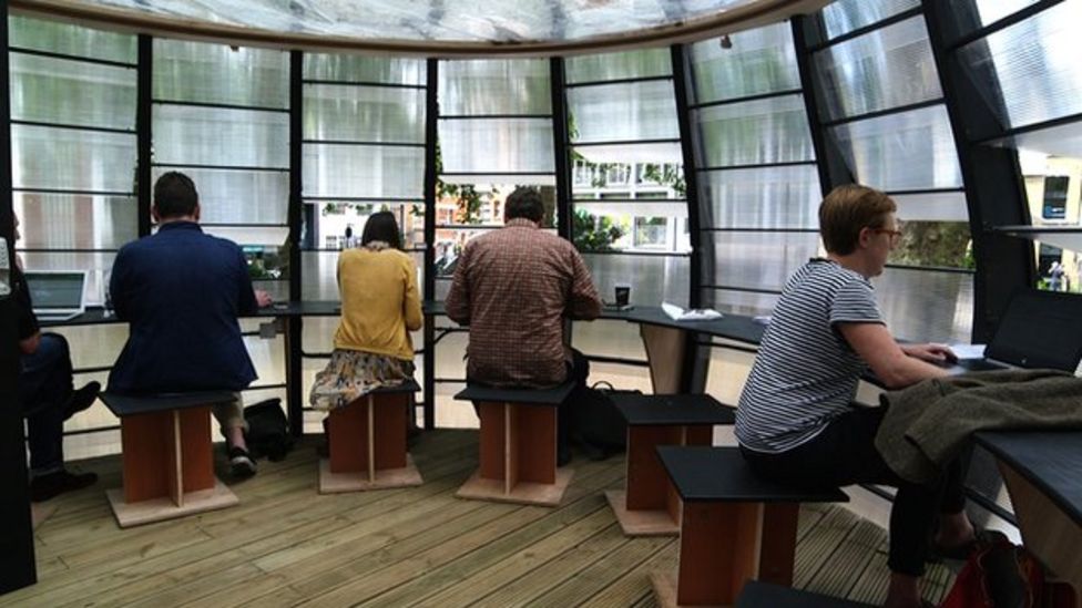 Would you feel inspired in a weird workplace? - BBC News