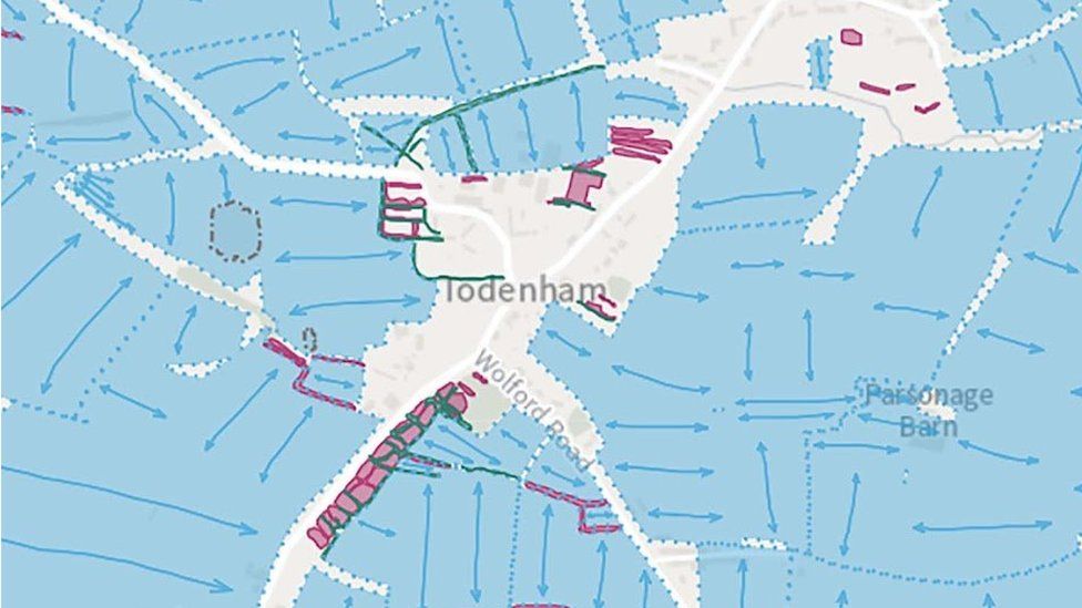 Historic England releases map based on 500,000 aerial pictures - BBC News