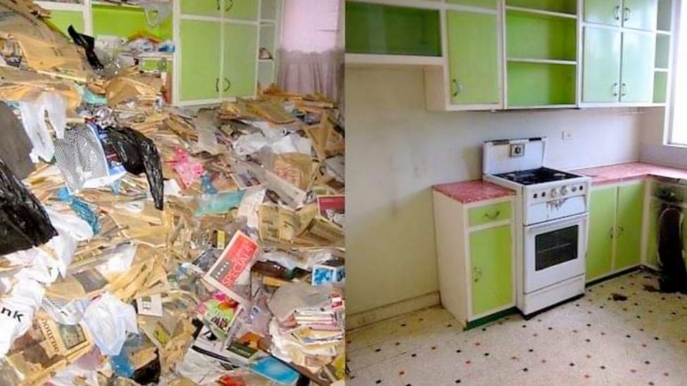 The suffocating reality of life as a clothes hoarder - BBC News