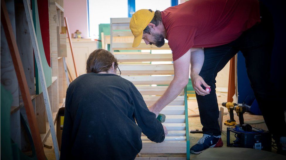 Blackpool library and laundry room shortlisted for RIBA award - BBC News