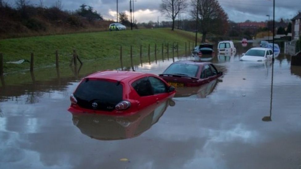 German Baltic coast hit by storm surge flooding - BBC News