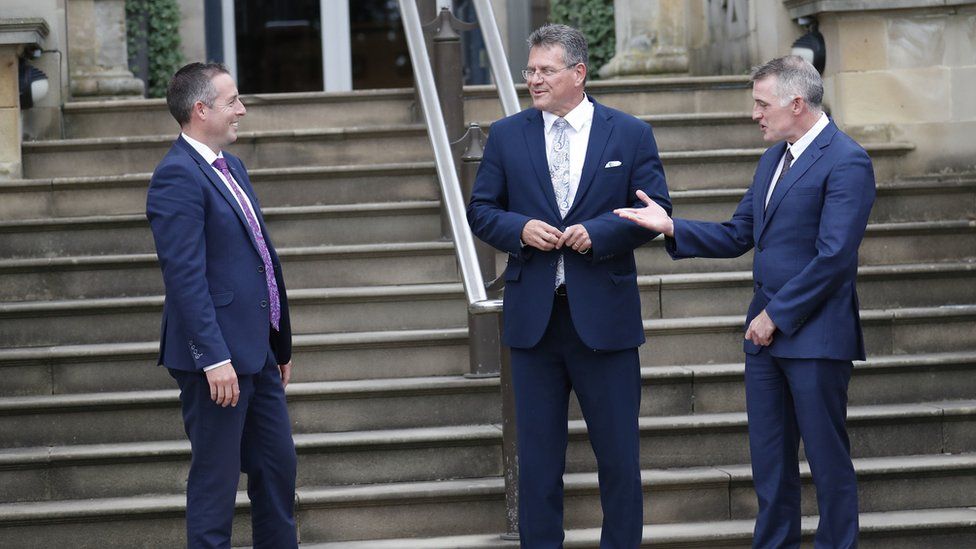 Brexit: Maros Sefcovic urges politicians to 'dial down' NI Protocol ...