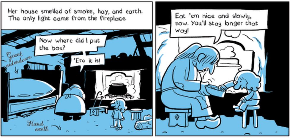 A cartoon journey through a Middle East childhood - BBC News