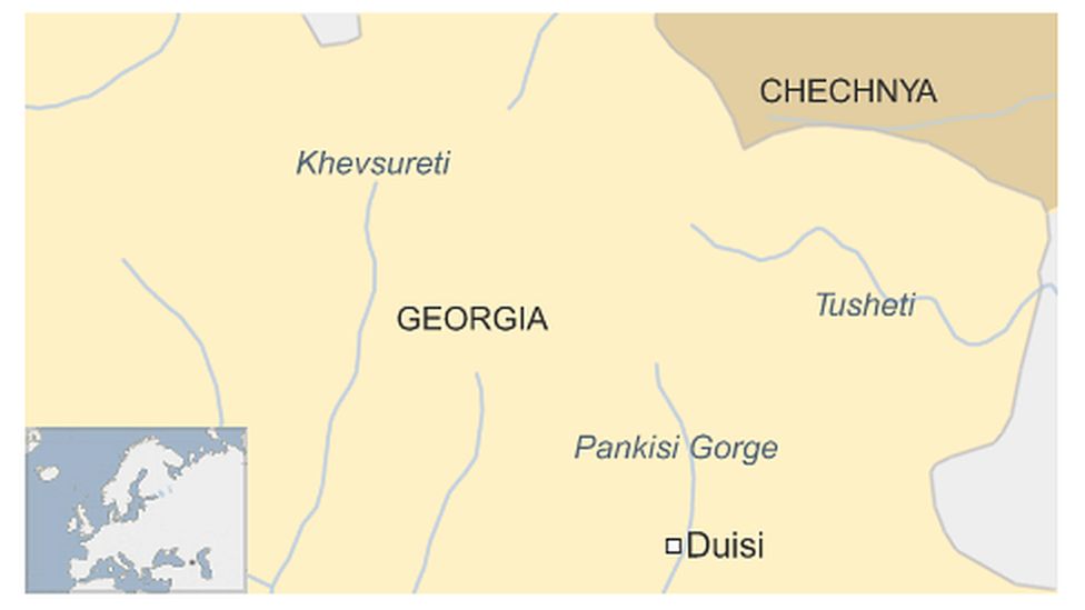 Jihadist shadow hangs over Georgia's Pankisi Gorge - BBC News