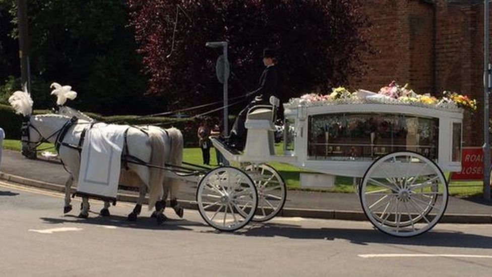 Funeral for Tunisia beach attack victim Claire Windass - BBC News
