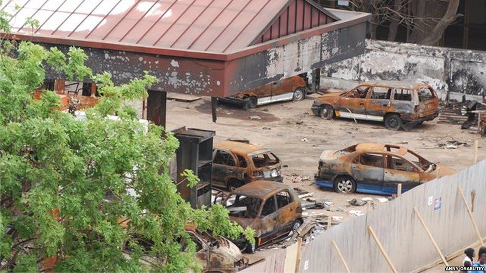 Ghana floods and fire disaster: Pictures of Accra recovery - BBC News