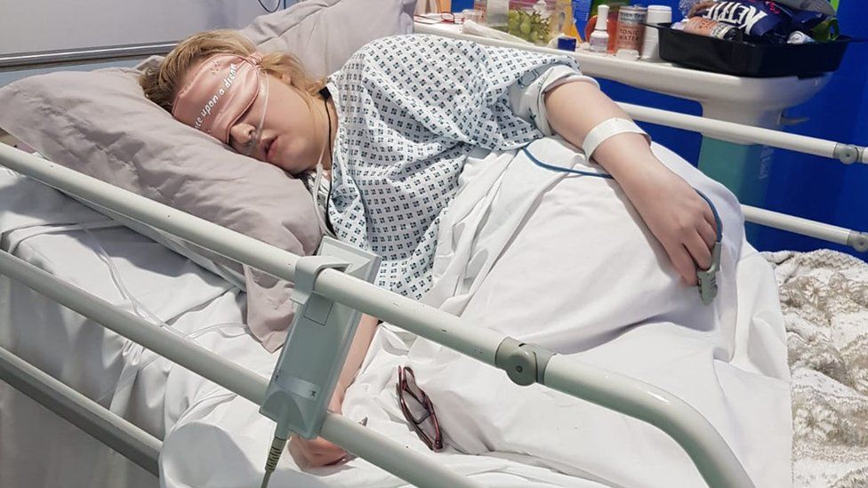 Neath woman's struggle to get treatment for rare conditions - BBC News