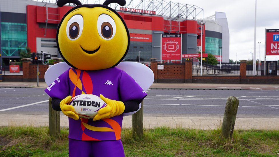 Rugby League World Cup 2021: Meet RugBee the official mascot! - BBC ...