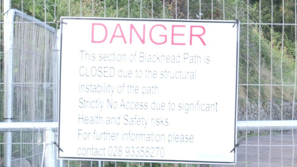 Blackhead Path: Green light for restoration works - BBC News