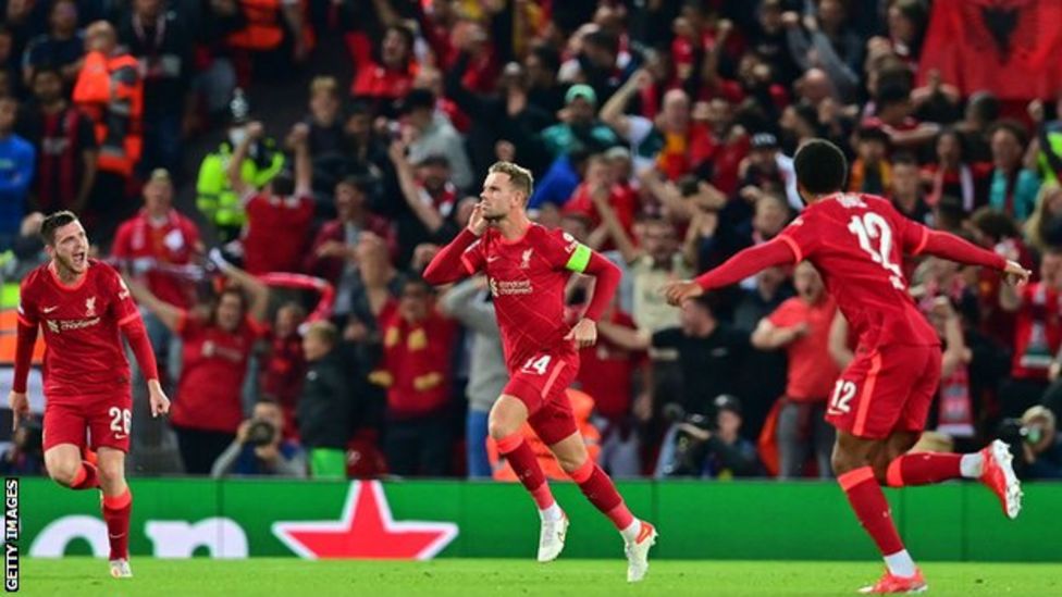 Champions League drama as Liverpool win, Man City hit six and Messi ...