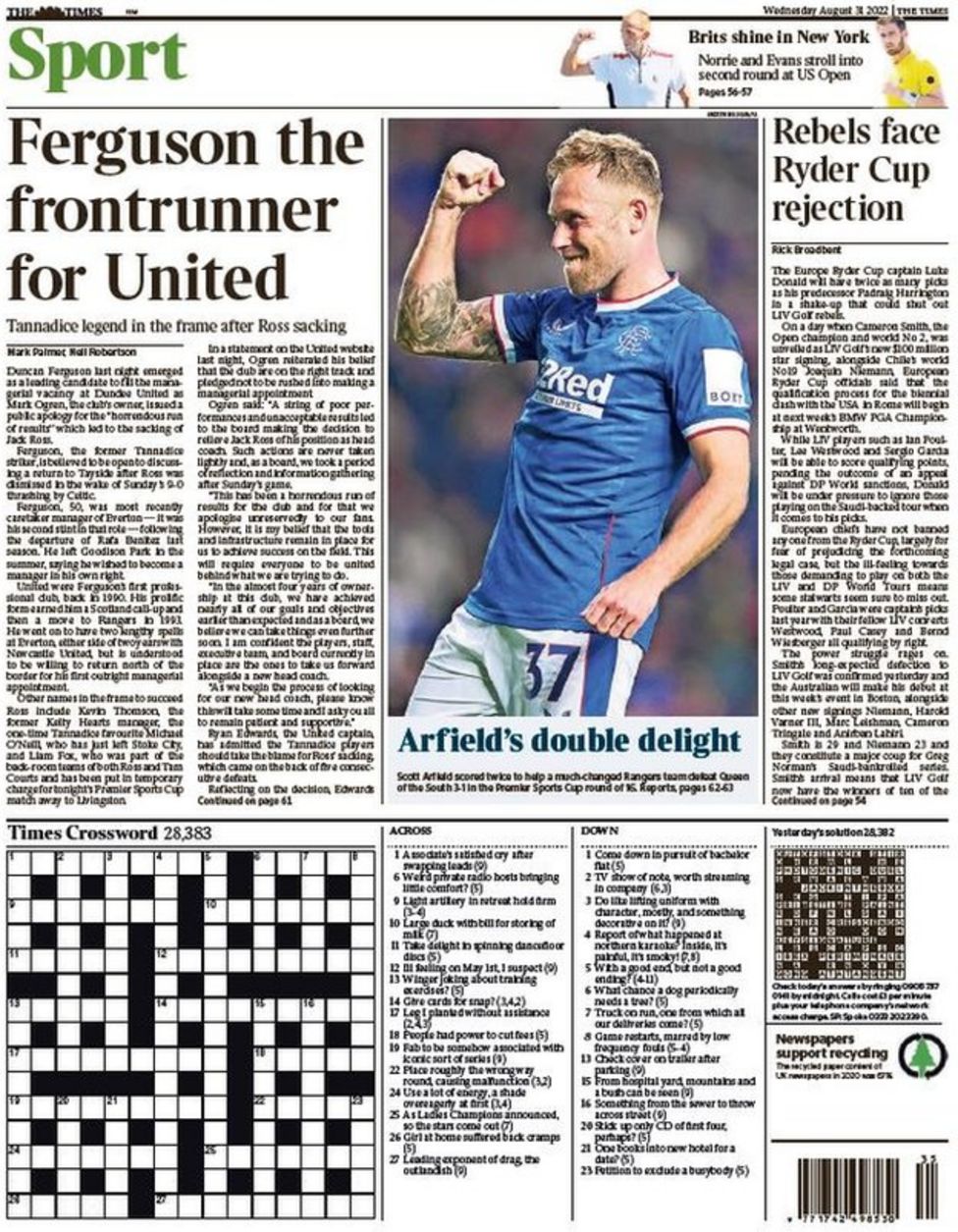 Scottish Gossip: Dundee Utd, Duncan Ferguson, Rangers, Celtic, Hibs, Aberdeen, Scotland, Hearts ...