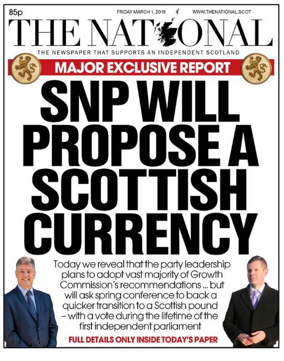 Scotland's papers: 'You are evil' and SNP benefits 'betrayal' - BBC News