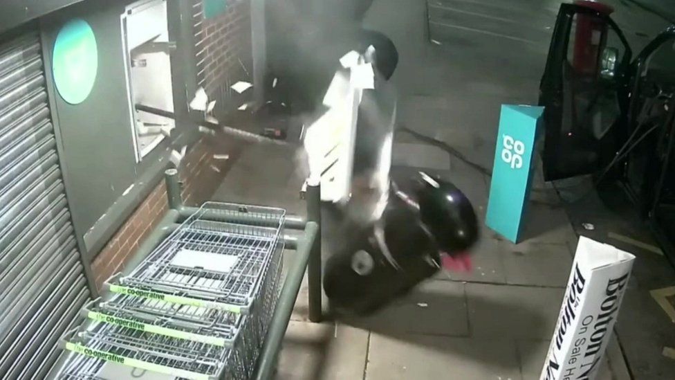 Cash machine thief jailed over raids across England - BBC News