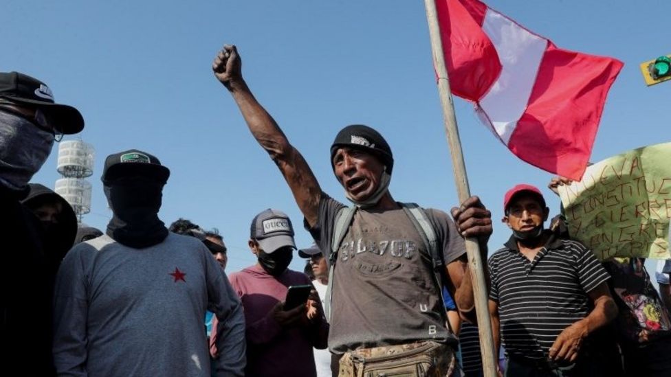 Pedro Castillo: Peru's leader ousted over 'rebellion attempt' - BBC News