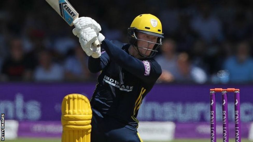 One-Day Cup: Tom Alsop leads Hampshire to victory over Glamorgan - BBC ...