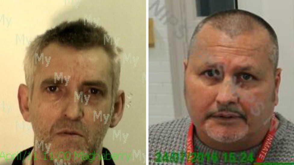 Convicted killers at large from Maghaberry Prison - BBC News