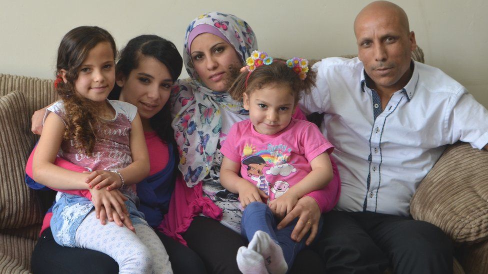 From Syria to Bradford: A refugee family's tale - BBC News