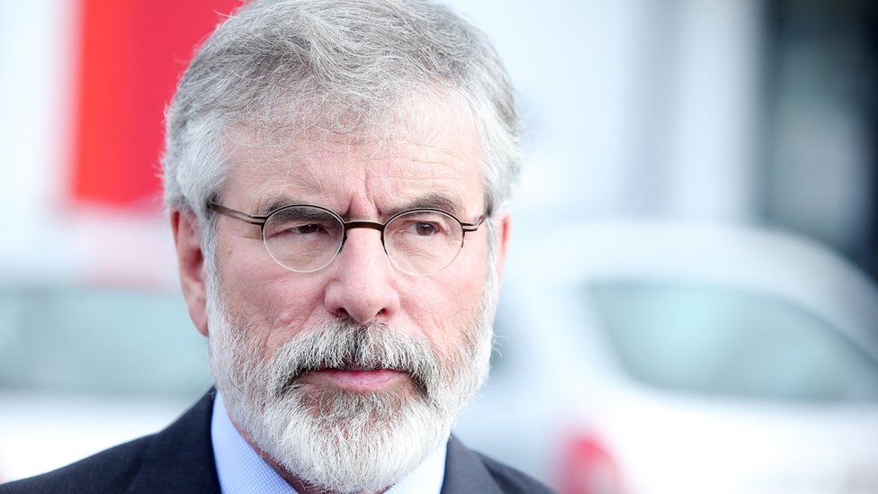 Gerry Adams offers to make Dáil statement over Brian Stack murder - BBC ...