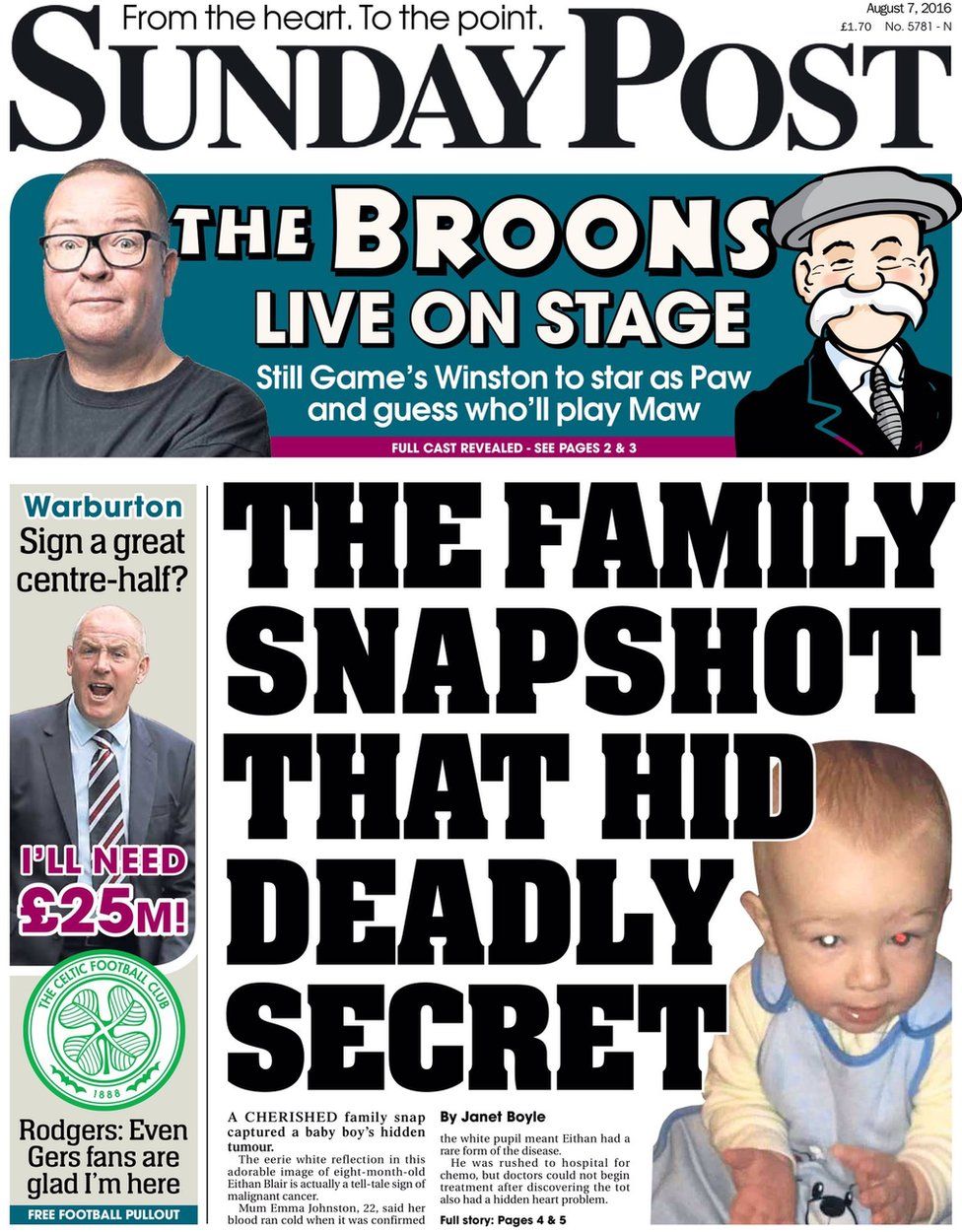 Scotland's papers: 'Secret' referendum and rabbit killers - BBC News