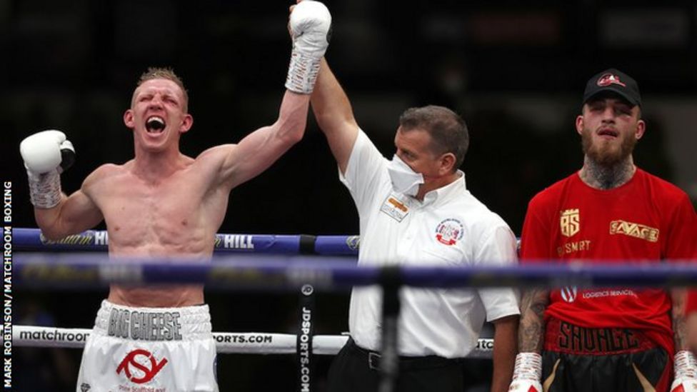 Ted Cheeseman beats Sam Eggington at Eddie Hearn's garden Fight Camp ...