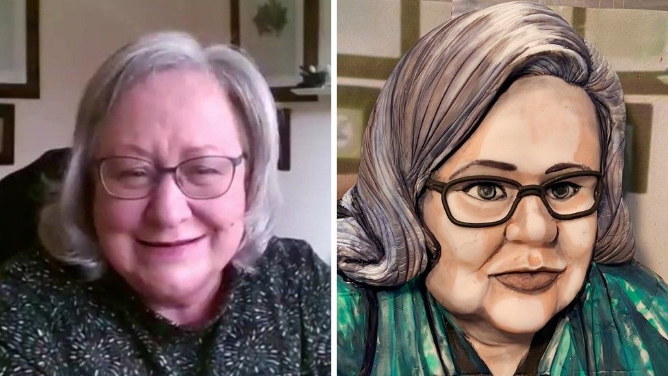 Jackie Weaver: Viral star enjoying her celebrity 'adventure' - BBC News