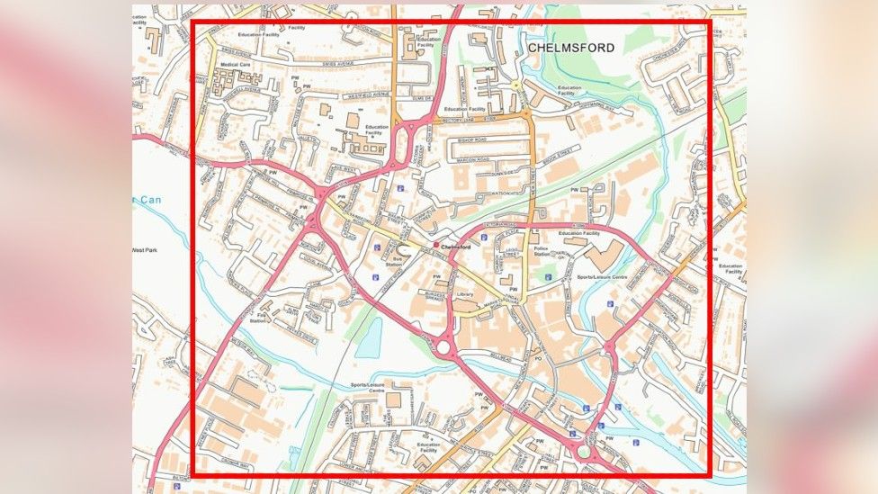 Police enforce 14-hour stop-and-search order in Chelmsford - BBC News