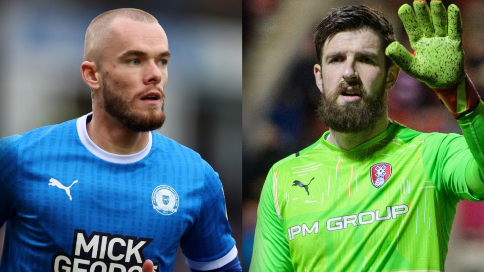 Derby keeper Josh Vickers pays heartfelt tribute to wife - BBC News