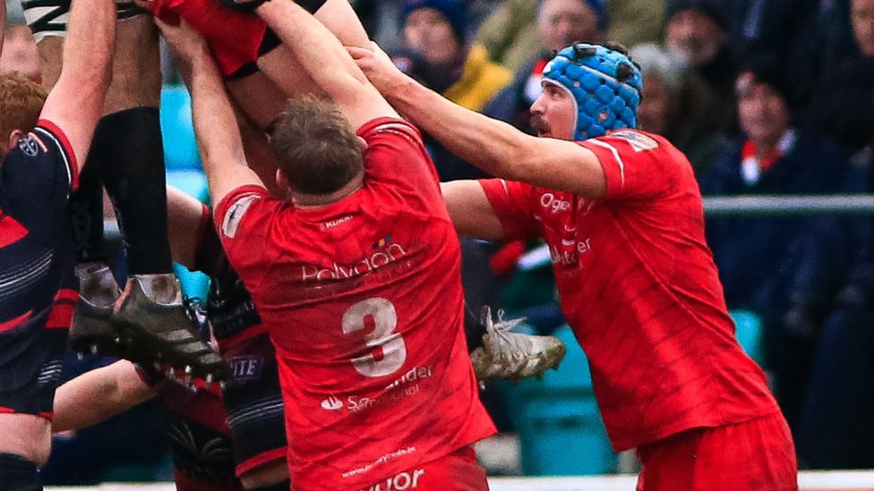 Jersey Reds impress in 52-10 Nottingham victory - BBC Sport