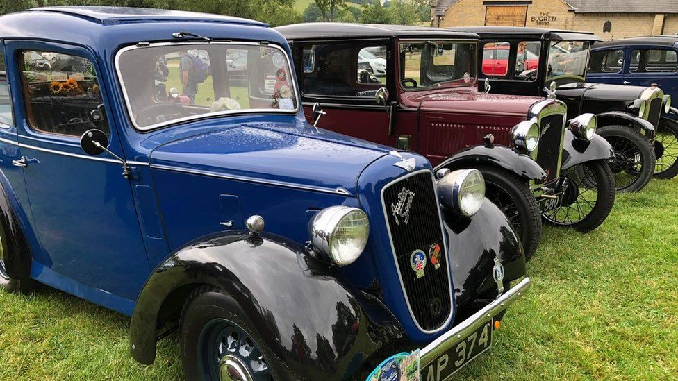 Austin 7 celebrated at special car festival at Prescott - BBC News